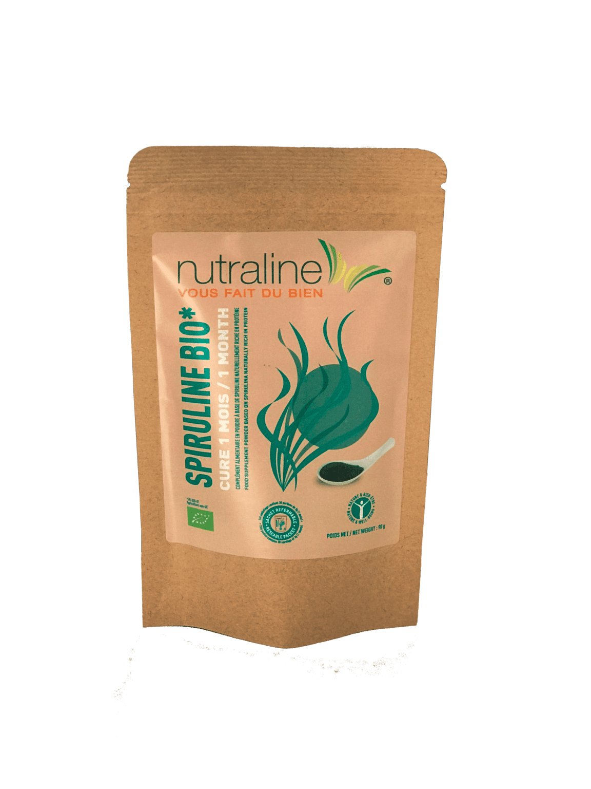Spiruline bio poudre • Nutraline